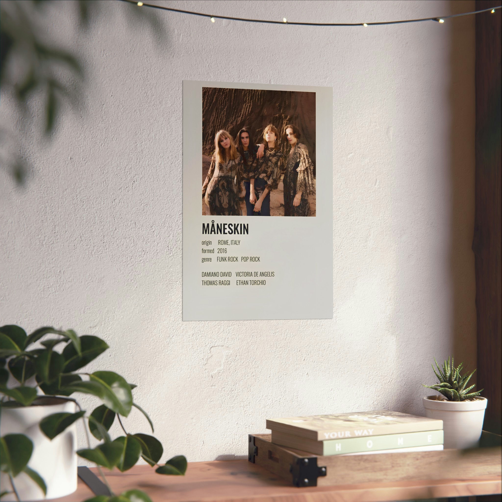 Maneskin Poster Maneskin MÅNESKIN Album Poster Maneskin - Etsy Canada