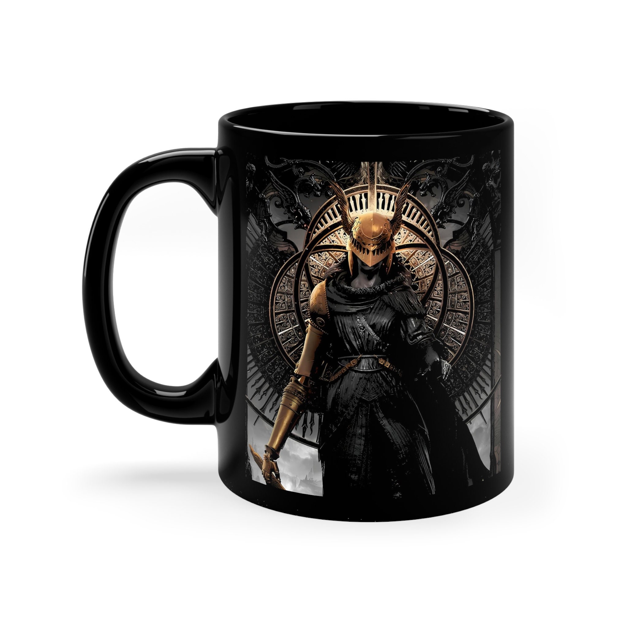Elden Ring Mug / Ceramic Coffee Cup for Gamers / Unique Fantasy Gaming ...
