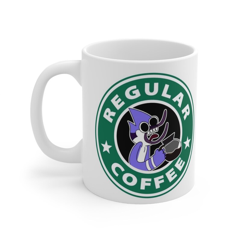 Regular Show Mug, Cartoon Network Mug, Unique Premium Mug Ft Mordecai ...