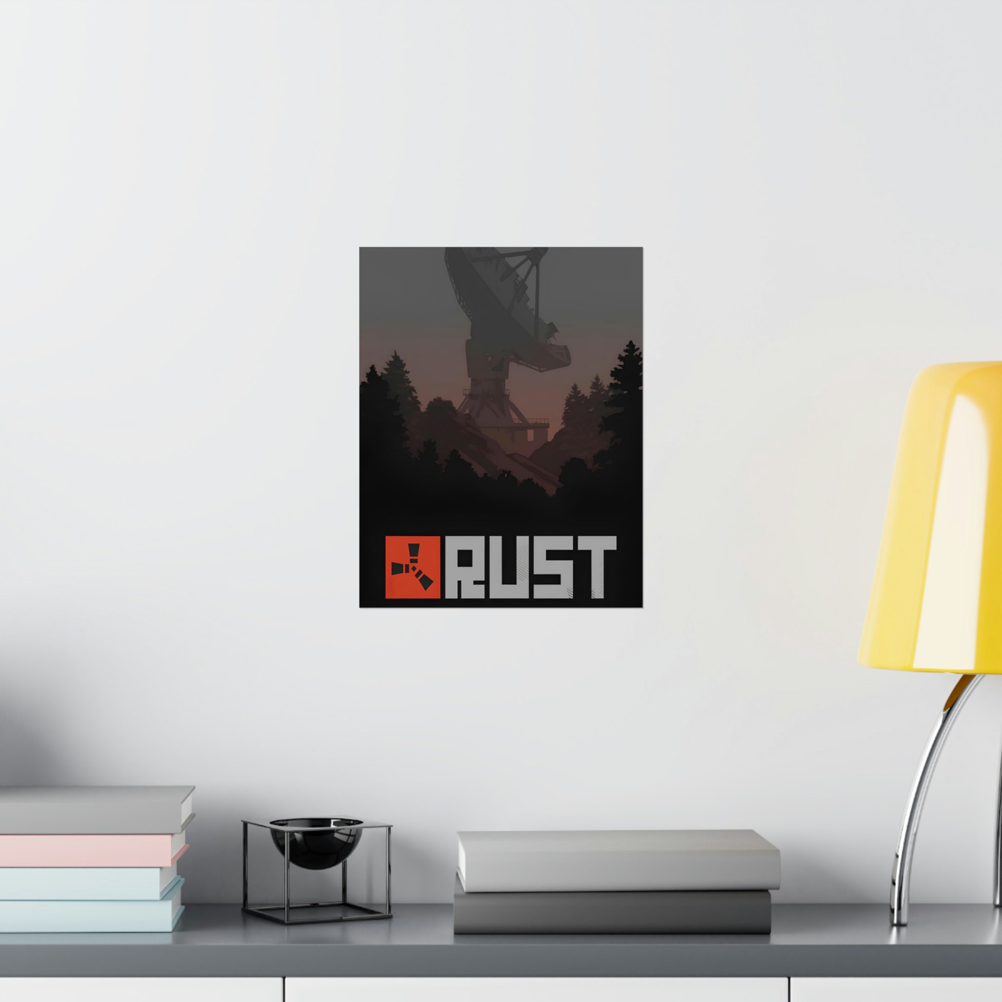 Rust Poster Rust Steam Gaming Poster Gamer Room Decor - Etsy