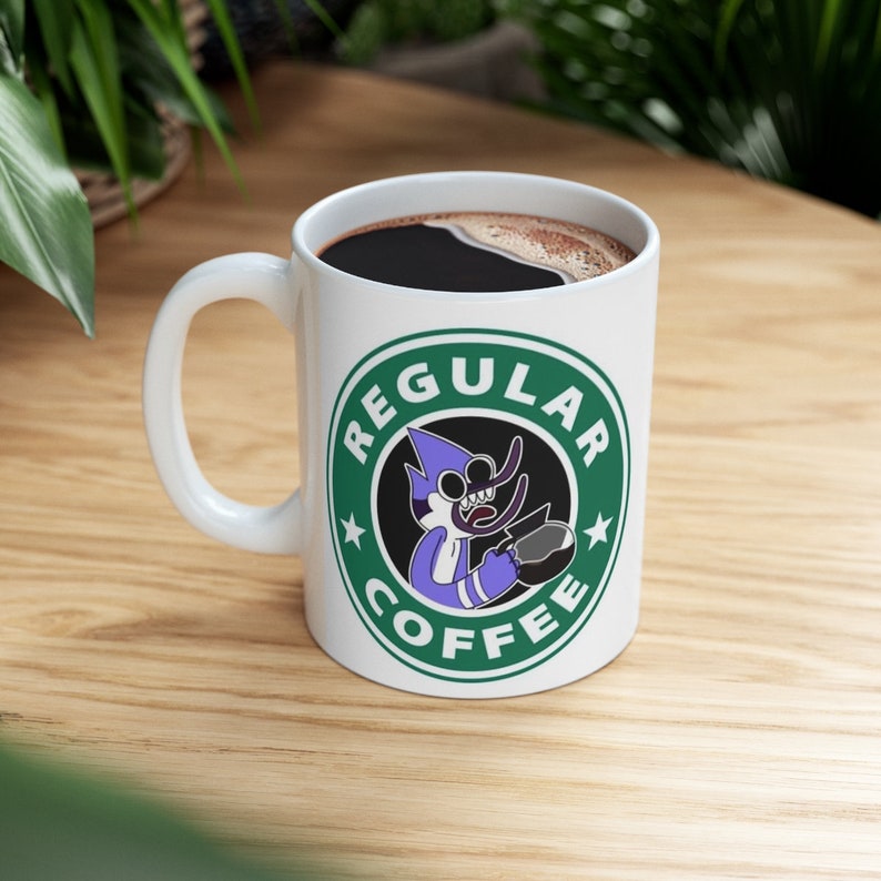 Regular Show Mug, Cartoon Network Mug, Unique Premium Mug Ft Mordecai ...