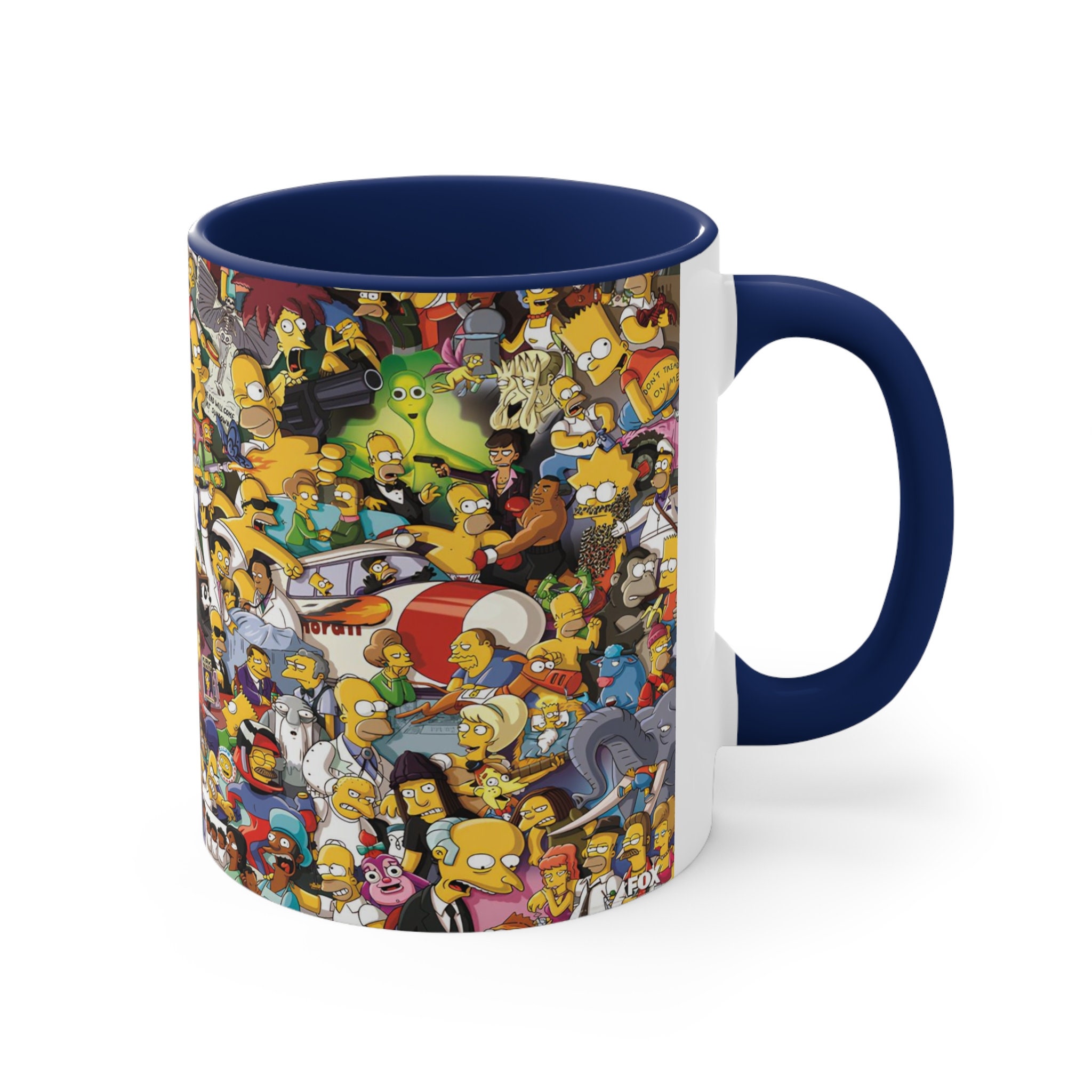 The Simpsons Characters Ceramic Mug - Etsy