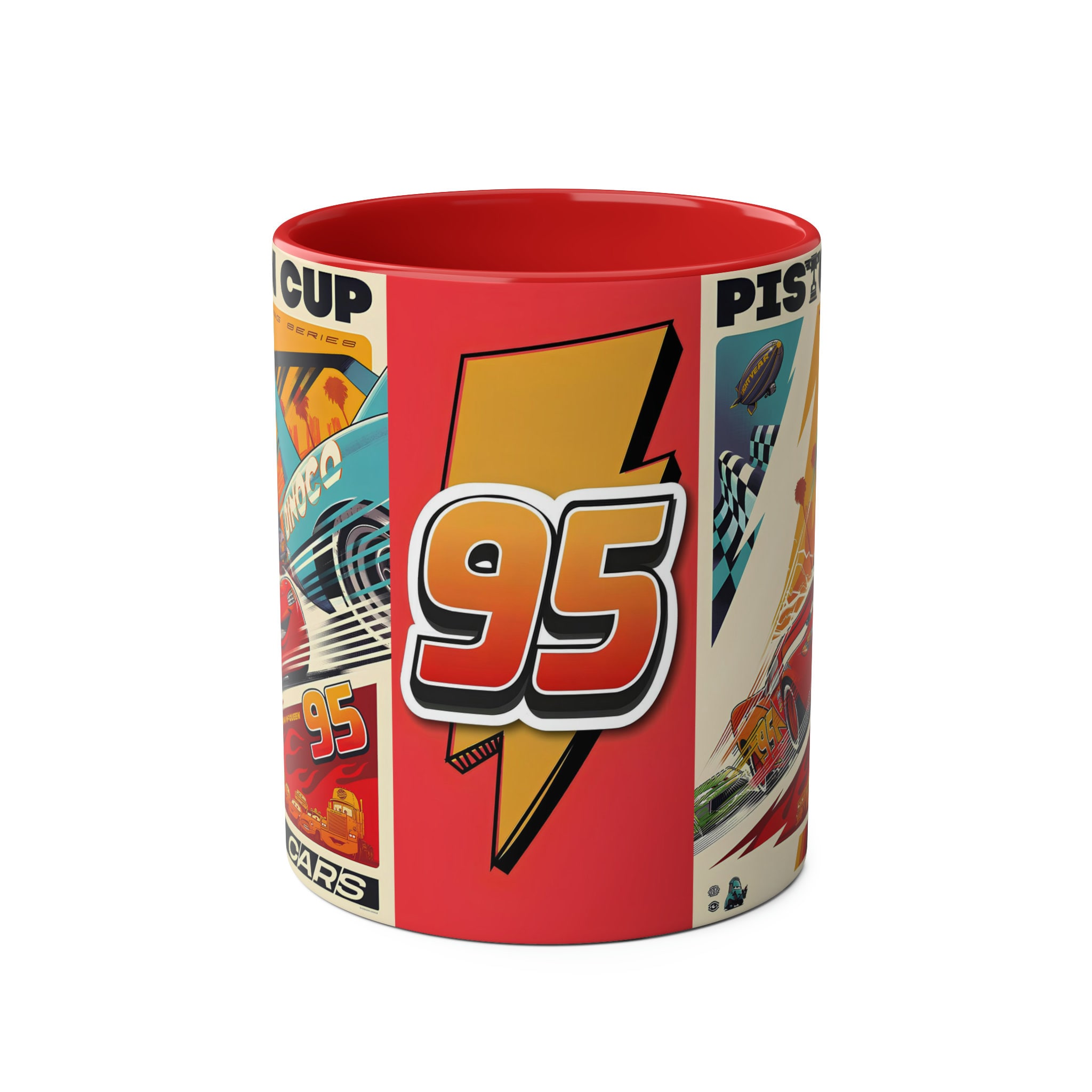 Cars Piston Cup Mug, Cars Pixar Mug , Cartoon Mug - Etsy