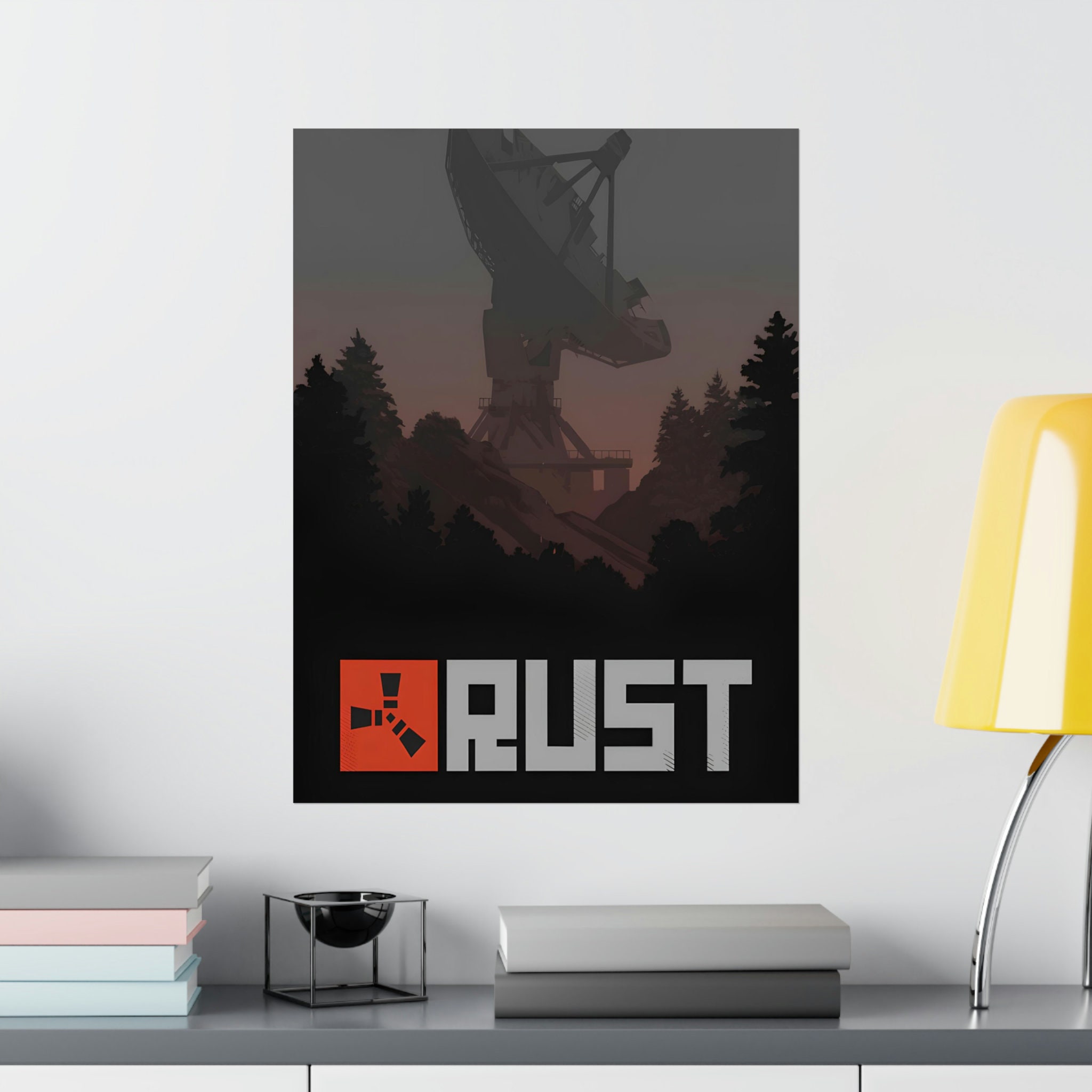 Rust Poster Rust Steam Gaming Poster Gamer Room Decor - Etsy