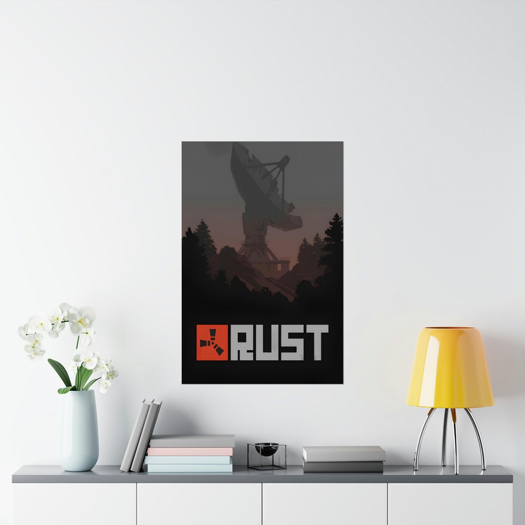 Rust Poster Rust Steam Gaming Poster Gamer Room Decor - Etsy