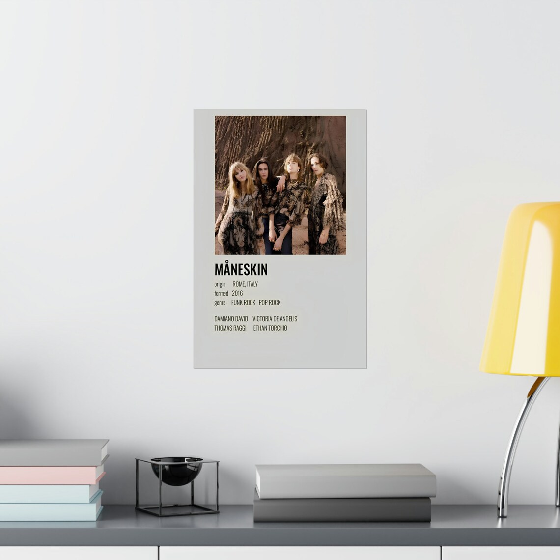 Maneskin Poster Maneskin MÅNESKIN Album Poster Maneskin - Etsy Canada