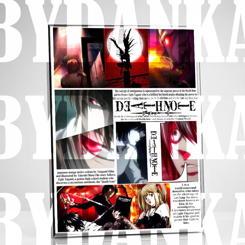Death Note Poster - Etsy