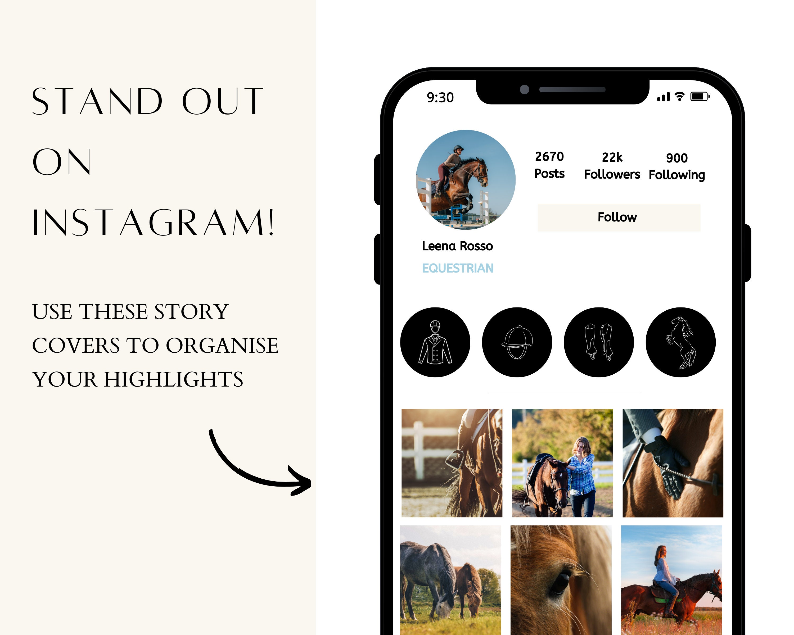 Equestrian Instagram Highlight Covers, Horseman Icons 30 Equestrian ...