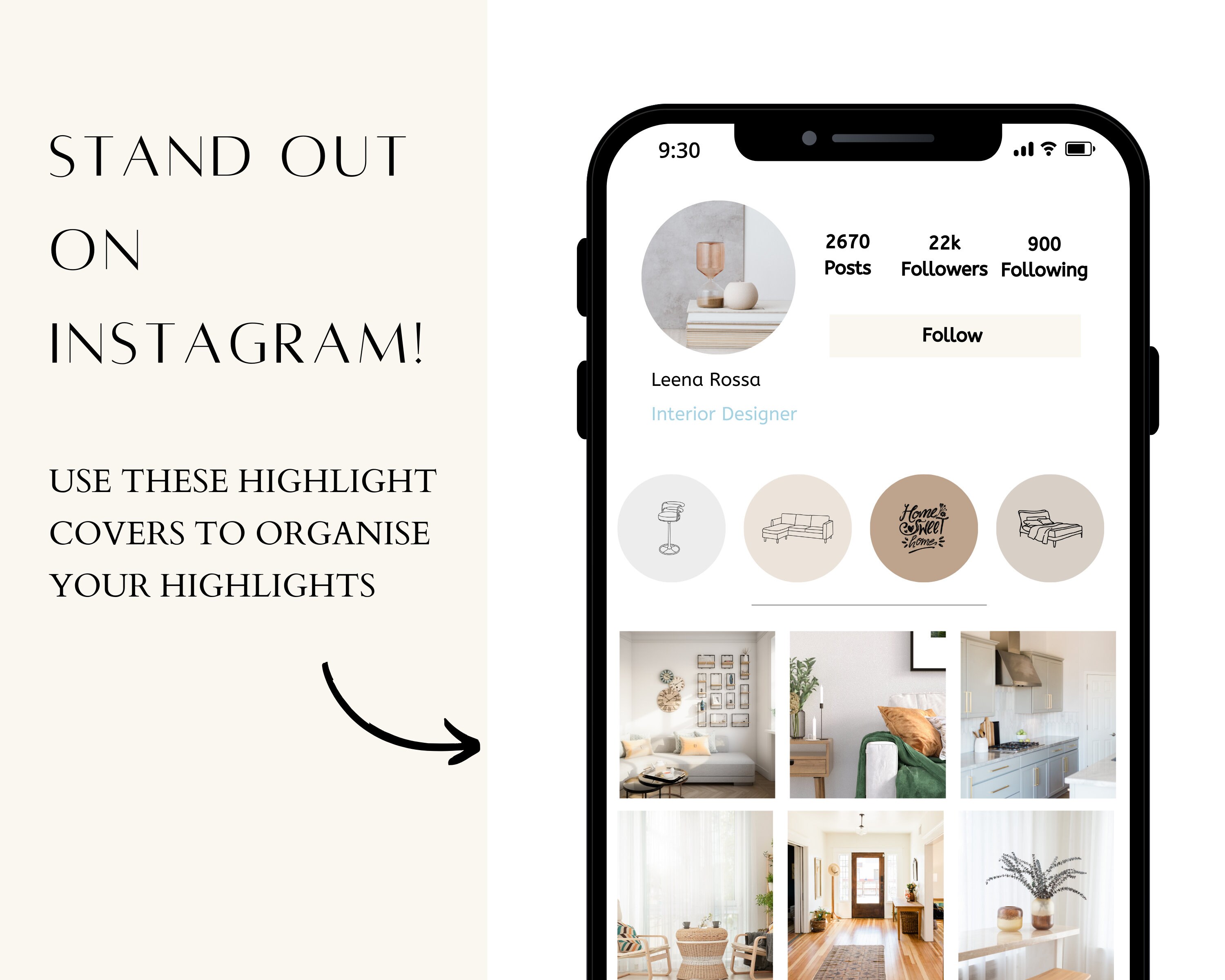 Home Interior Design Instagram Highlight Covers 100 Home Interior ...