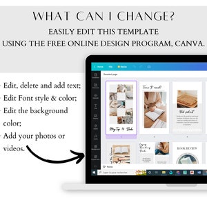 Books Instagram Story Templates, Canva Templates | 35 Bookstagram ...