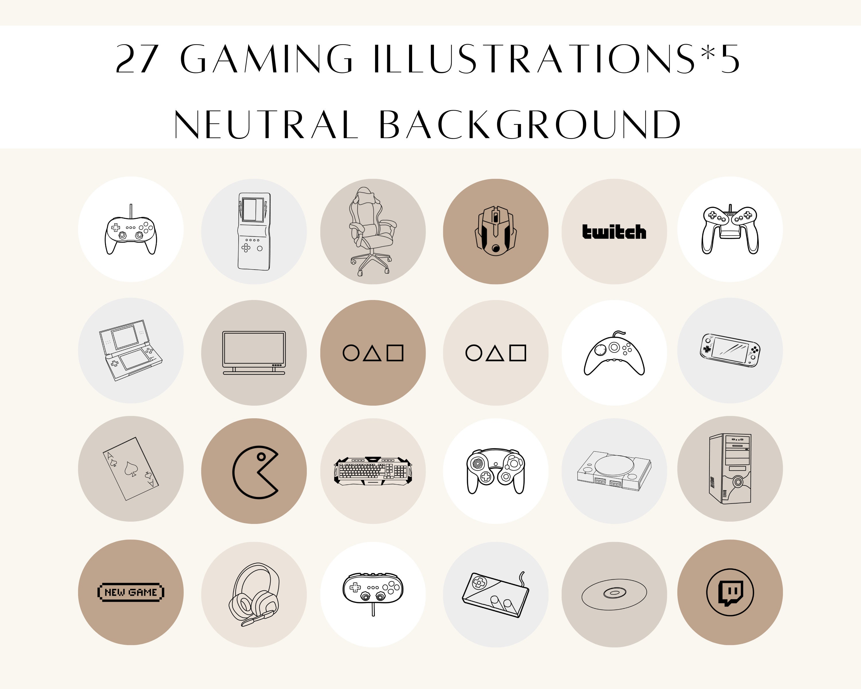 Gamer Instagram Highlight Covers | Gamer, Gaming Icons | 27 Gamer ...