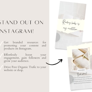 Books Instagram Templates, Canva Templates | +50 Bookstagram Creative ...