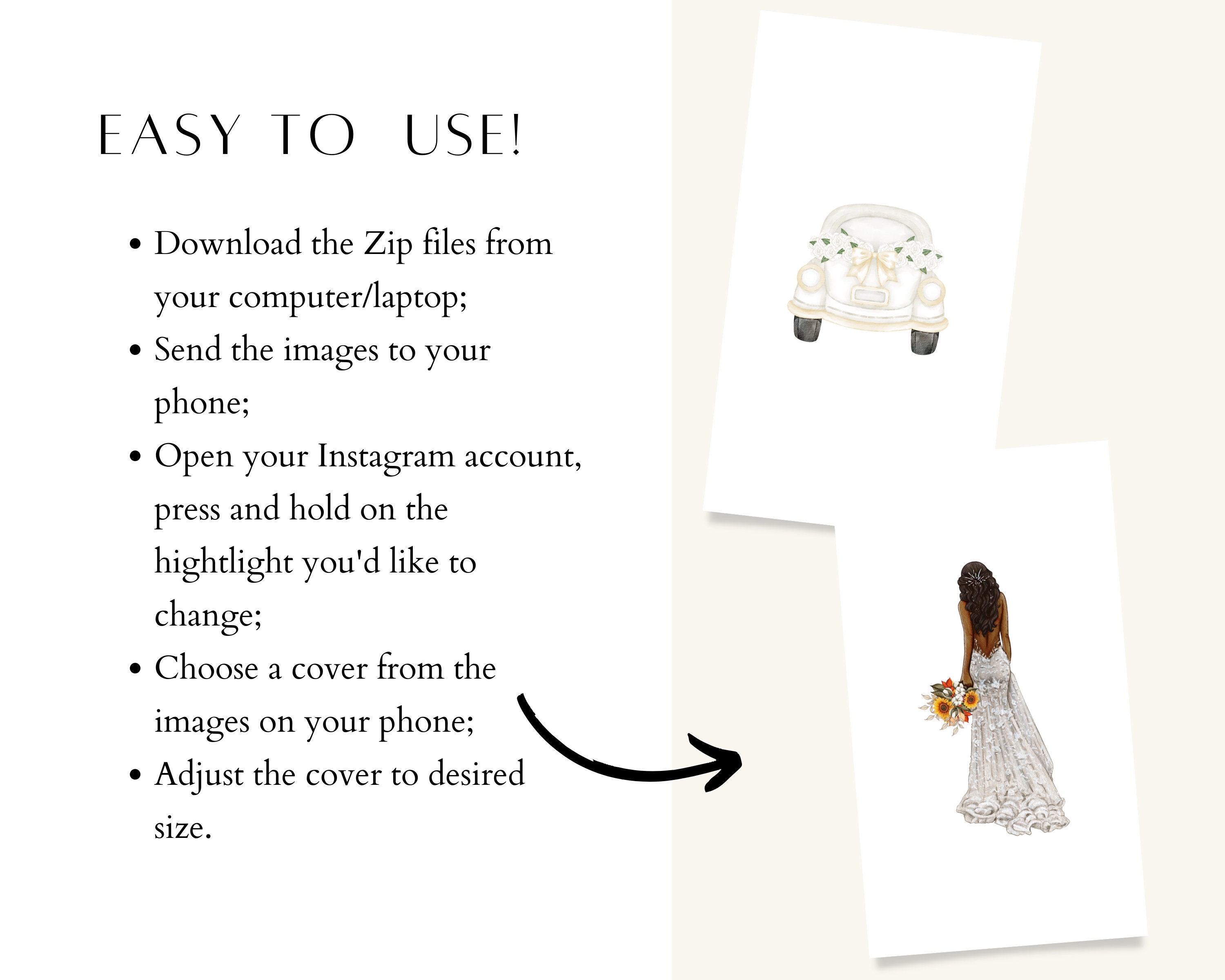 Wedding Instagram Highlight Covers I Wedding Icons | 25 Wedding ...