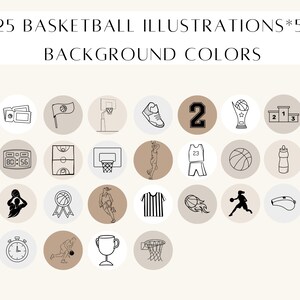 Basketball Instagram Highlight Covers | Basketball Player Icons | 25 ...