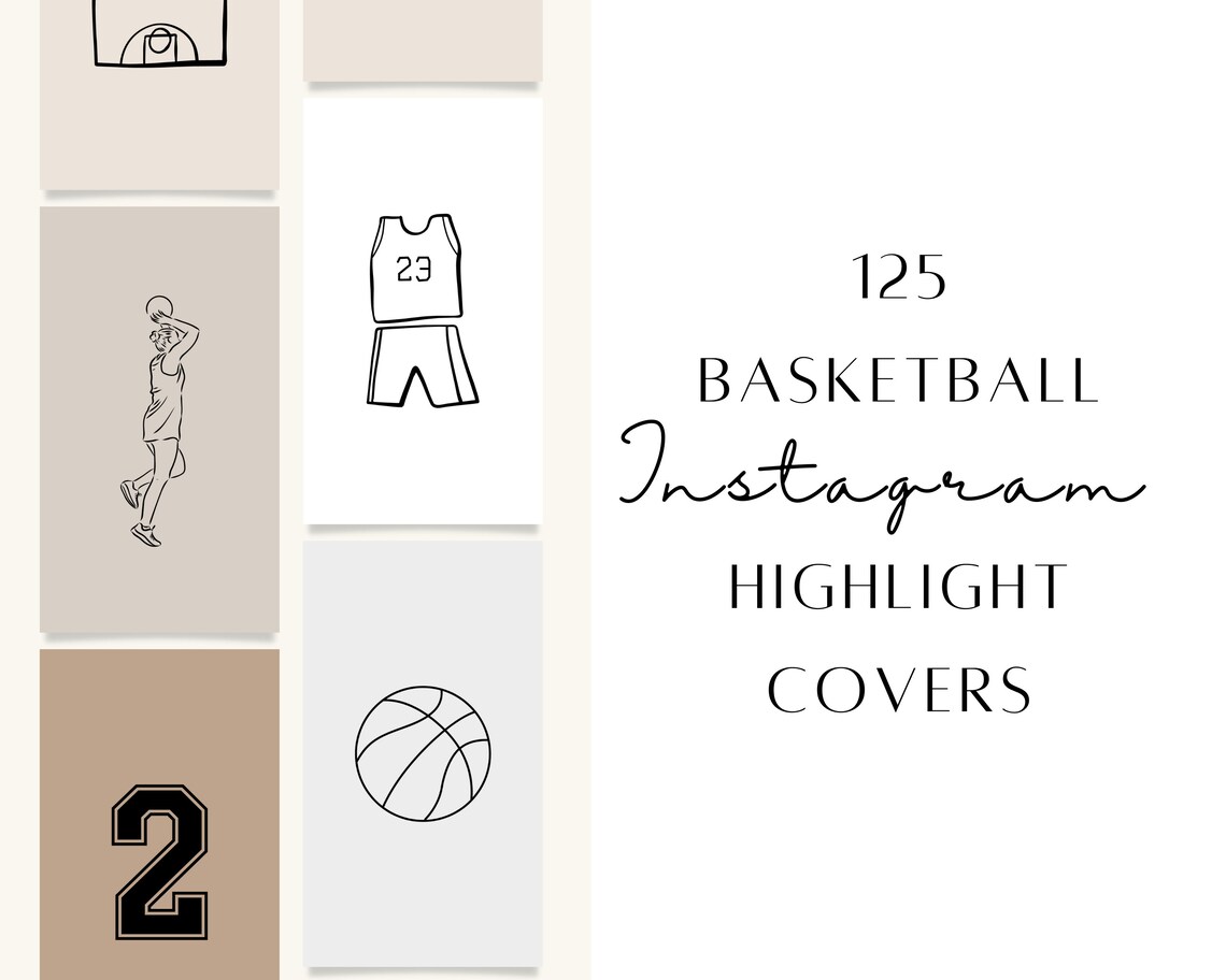 Basketball Instagram Highlight Covers Basketball Player Icons 25 ...
