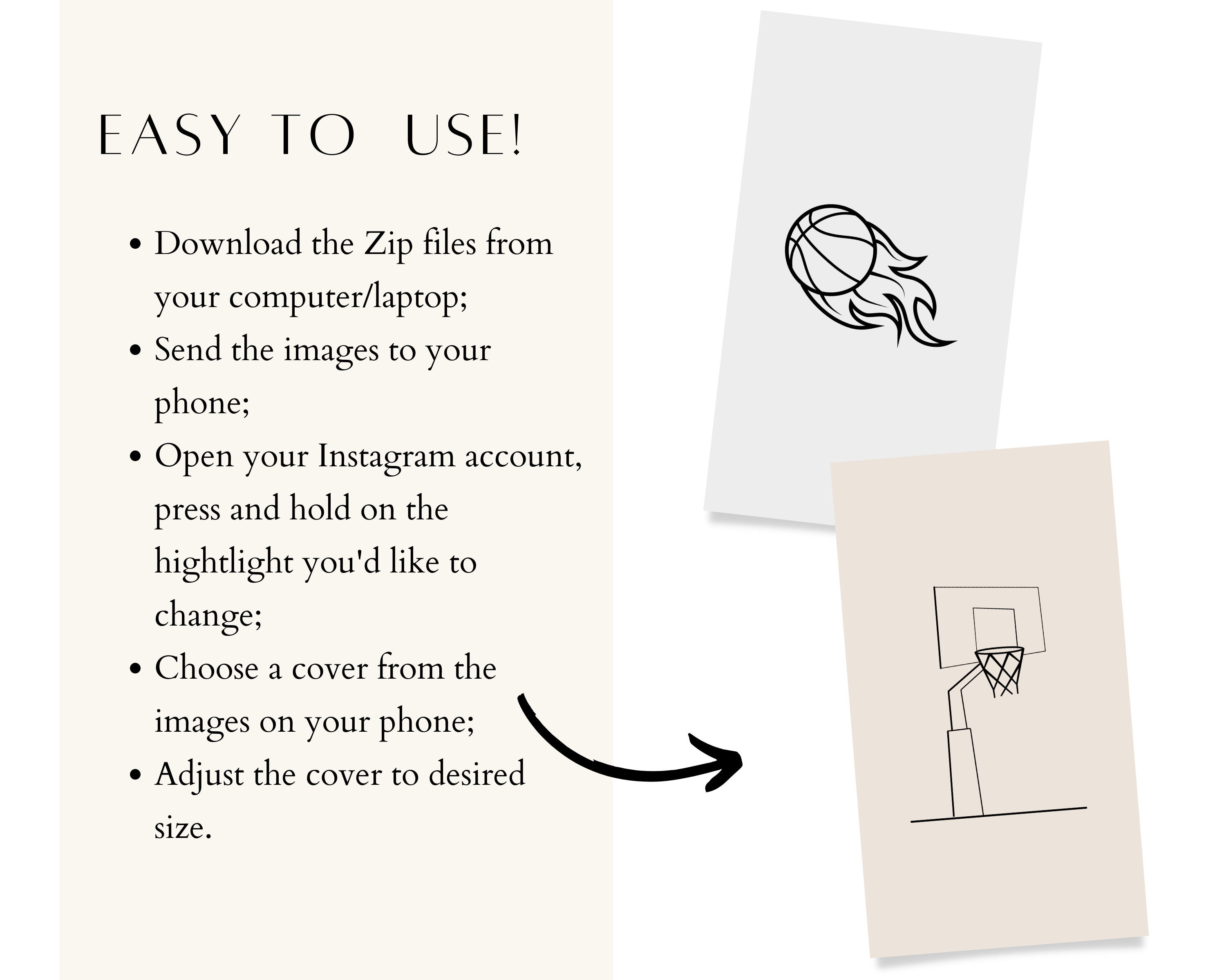 Basketball Instagram Highlight Covers Basketball Player Icons 25 ...