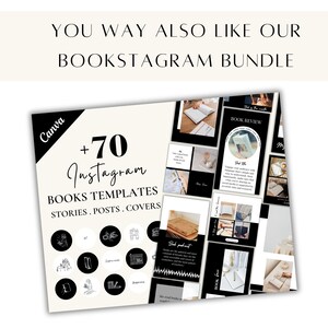 Books Instagram Story Templates, Canva Templates | 35 Bookstagram ...