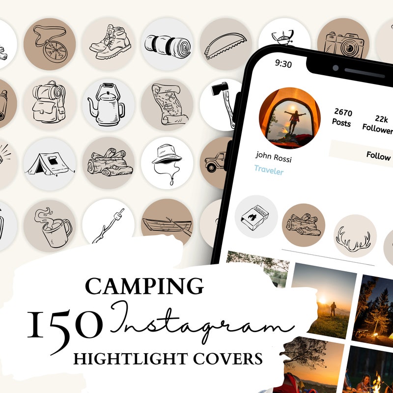 Highlight Covers - Etsy