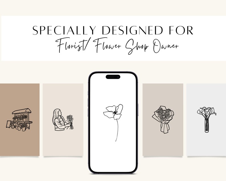 Flower Shop Instagram Highlight Covers, Florist Icons | 50 Flower Shop ...