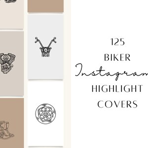 Biker Instagram Highlight Covers | Motorcycle, Biker Icons | 25 Biker ...