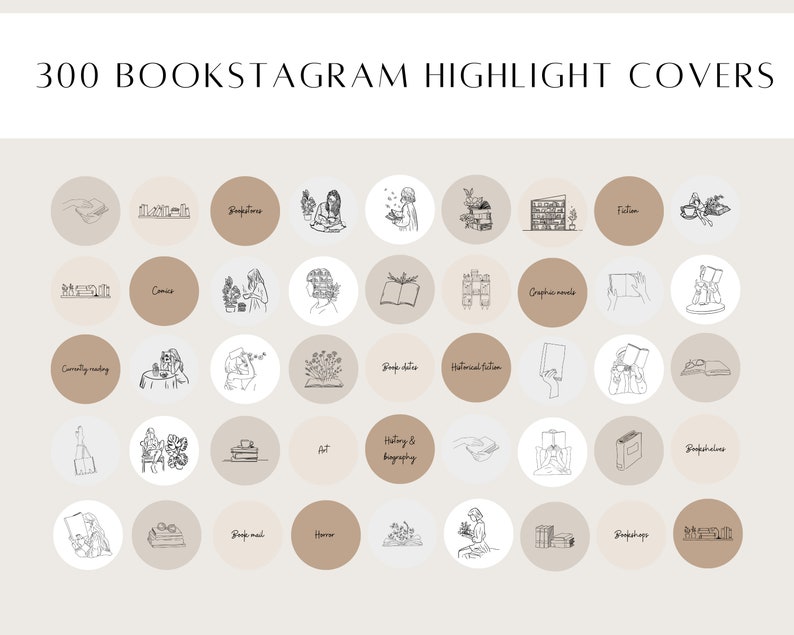 Books Instagram Templates, Canva Templates 50 Bookstagram Creative ...