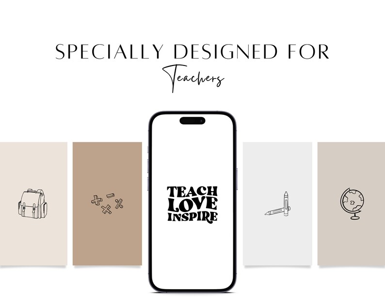 School Instagram Highlight Covers | 25 School & Teacher Illustrations ...