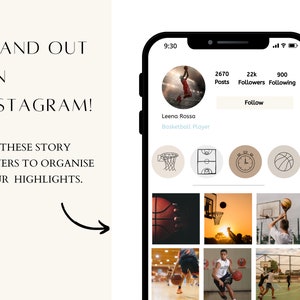 Basketball Instagram Highlight Covers | Basketball Player Icons | 25 ...