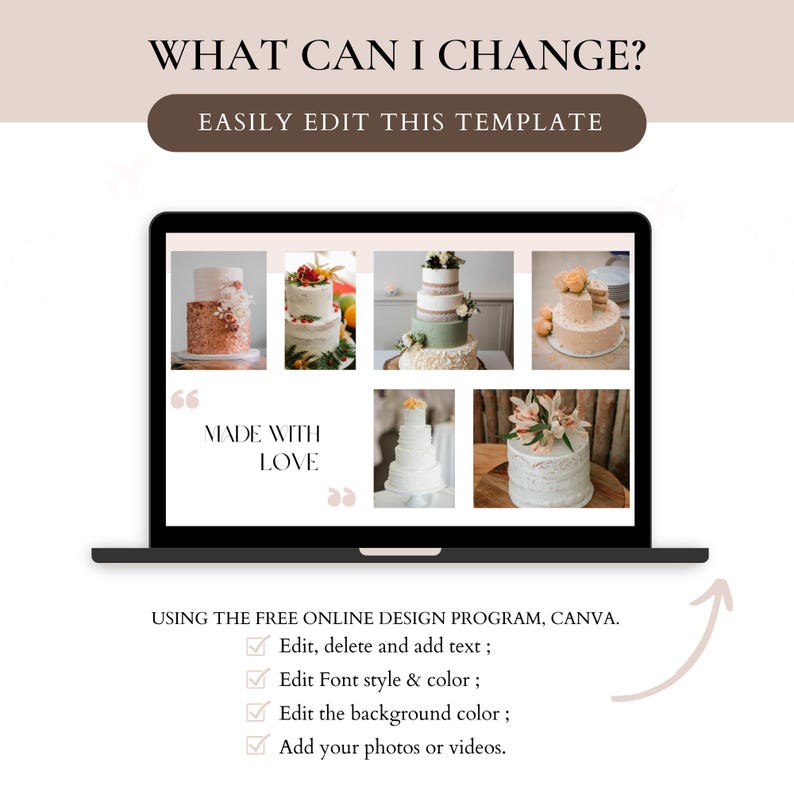 Bakery Canva Website, Bakery Shop Website Template | Canva Website ...