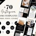 Books Instagram Templates, Canva Templates | +70 Bookstagram Minimalist ...