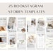 Books Instagram Templates, Canva Templates 50 Bookstagram Creative ...