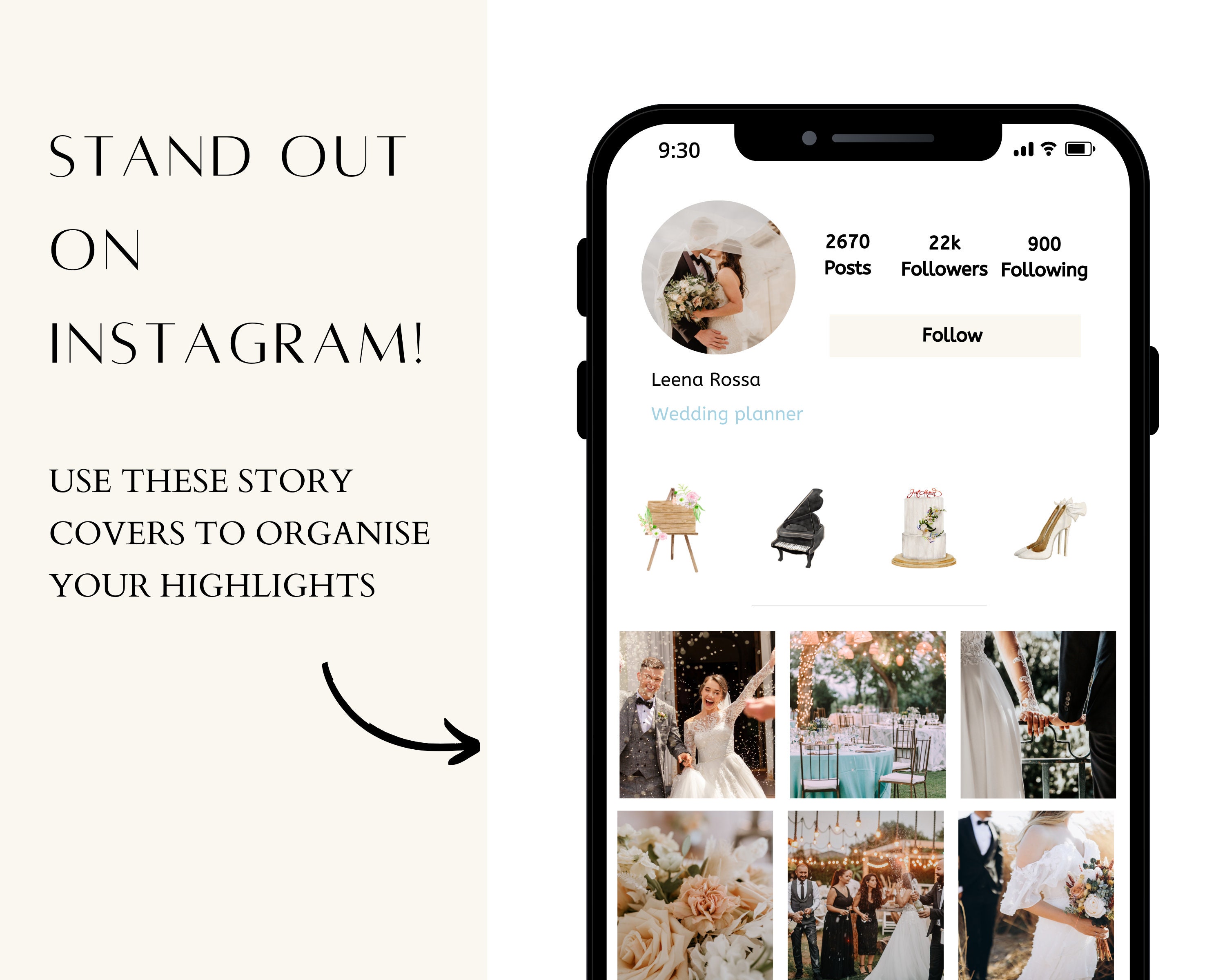 Wedding Instagram Highlight Covers I Wedding Icons | 25 Wedding ...