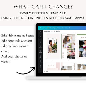 Flower Shop Instagram Story Templates, Canva Templates | 53 Flower Shop ...