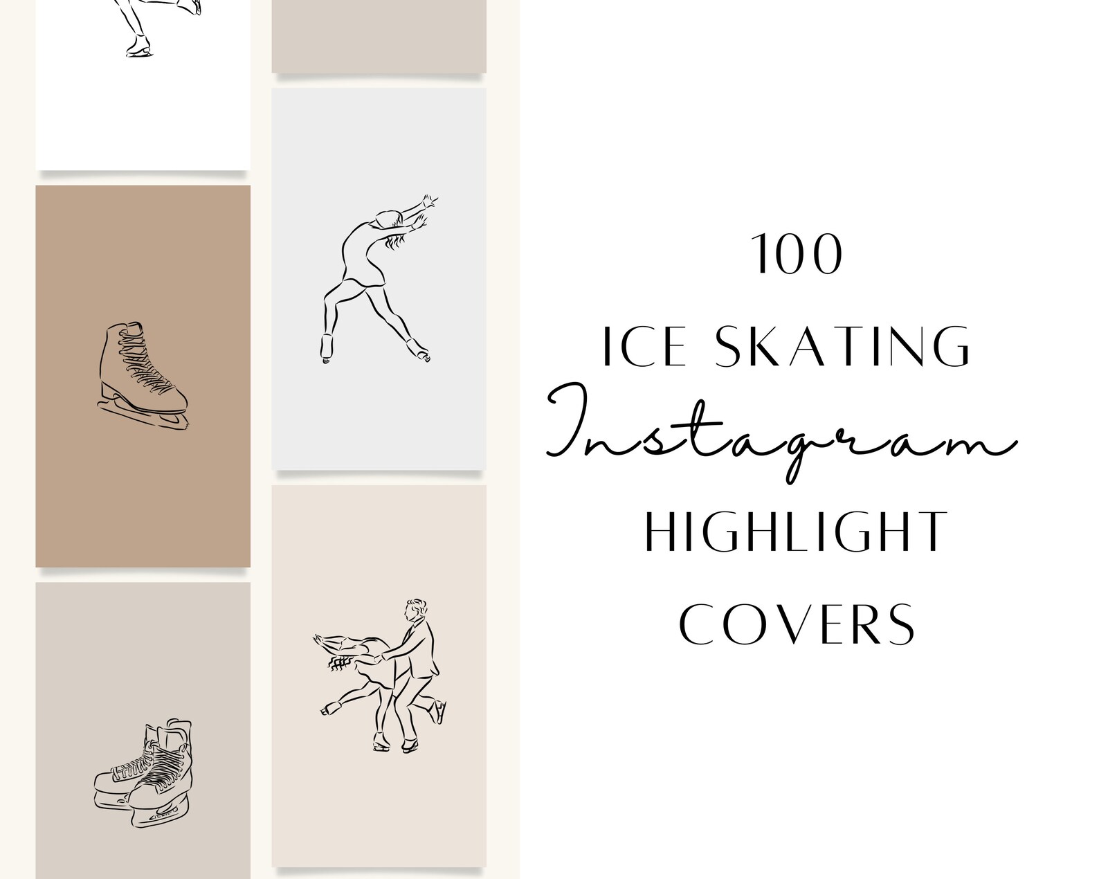 Ice Skating Instagram Highlight Covers | Ice Skating Icons | 20 Ice ...