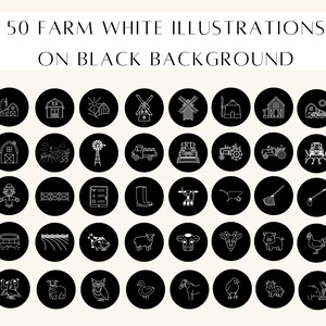 Modern Farm Instagram Highlight Covers , Farmer Icons | 50 Modern Farm ...