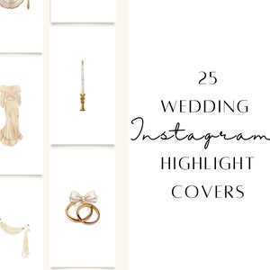 Wedding Instagram Highlight Covers I Wedding Icons | 25 Wedding ...