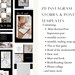 Books Instagram Templates, Canva Templates 70 Bookstagram Minimalist ...