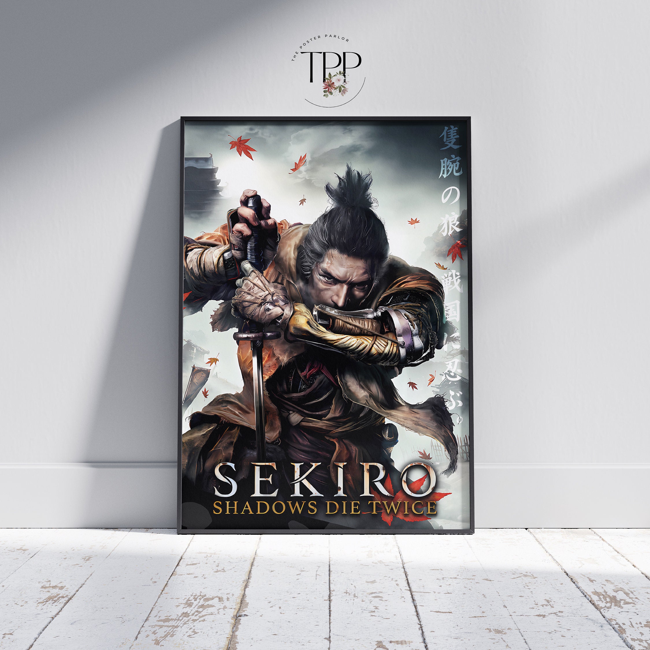 Sekiro Game Poster Shadows Die Twice Wall Art Gaming Room - Etsy