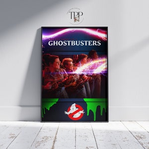 Ghostbusters Movie Poster, Unique Cinema Art, High Quality Print ...