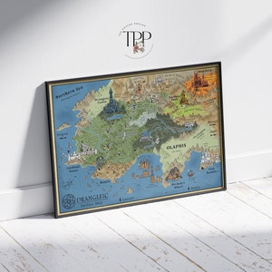 Dark Souls II Map Poster: Drangleic Castle Canvas Art - Etsy