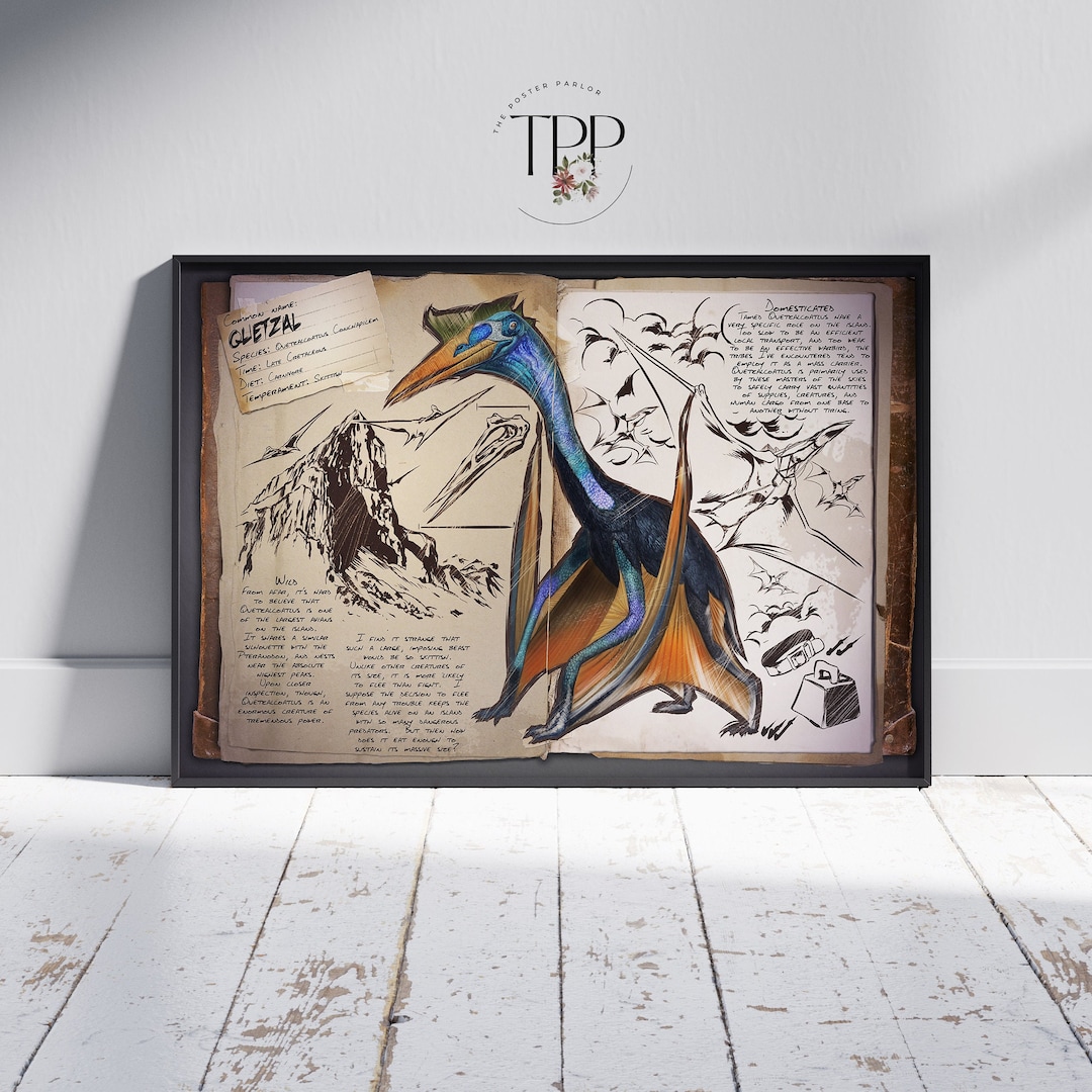 Exclusive Ark Survival Evolved Poster, Dossiers Game Art, Unique Decor ...