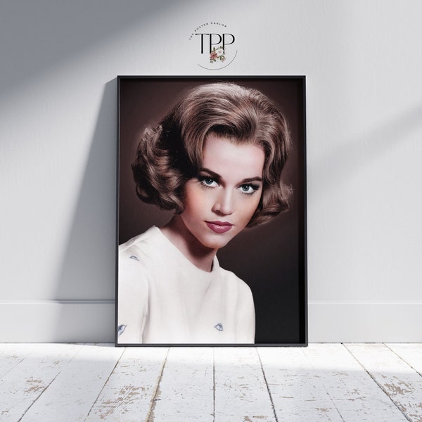 Jane Fonda Print - Etsy
