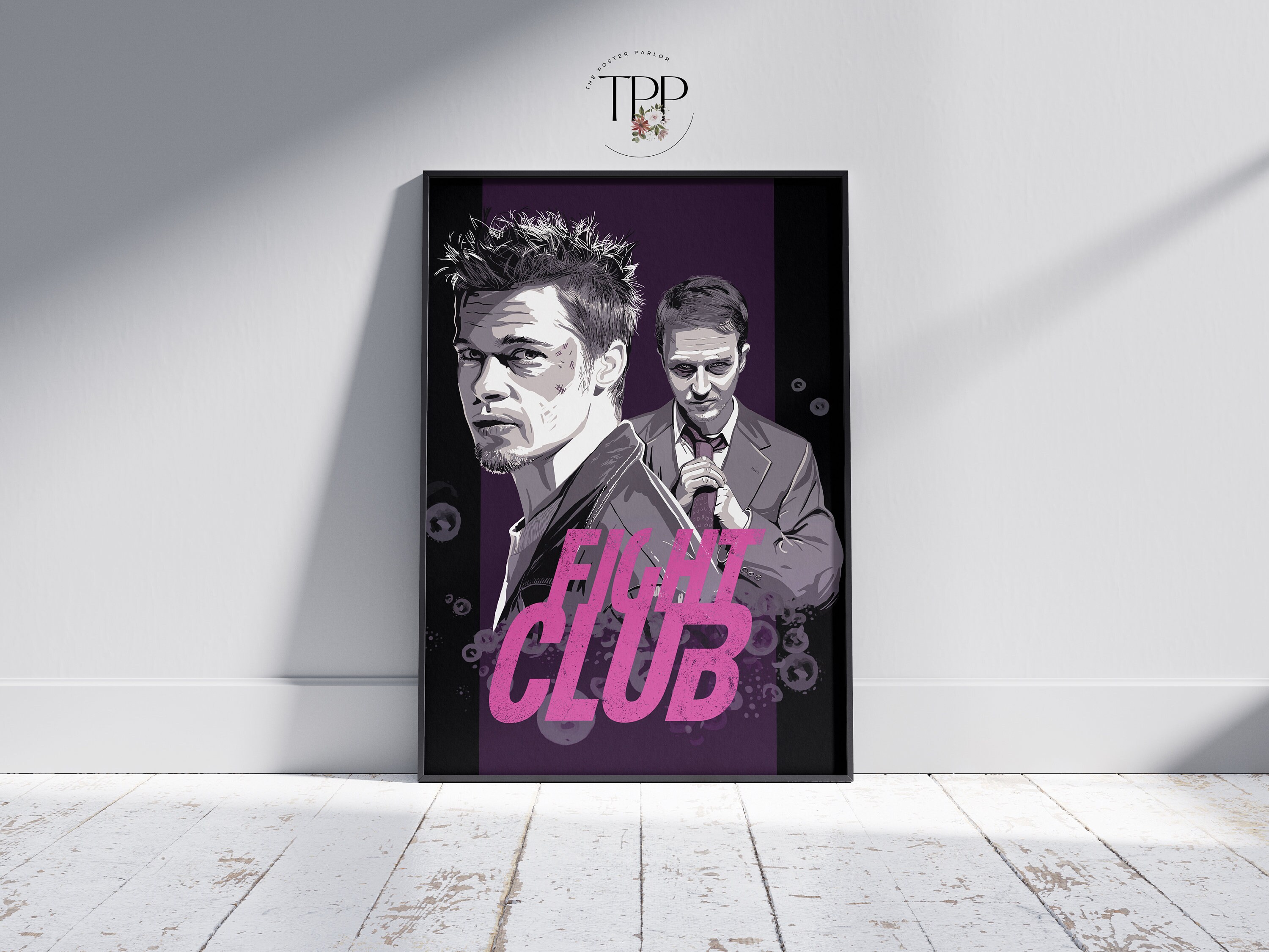 Fight Club Movie Poster Tyler Durden Wall Art Fine Art - Etsy