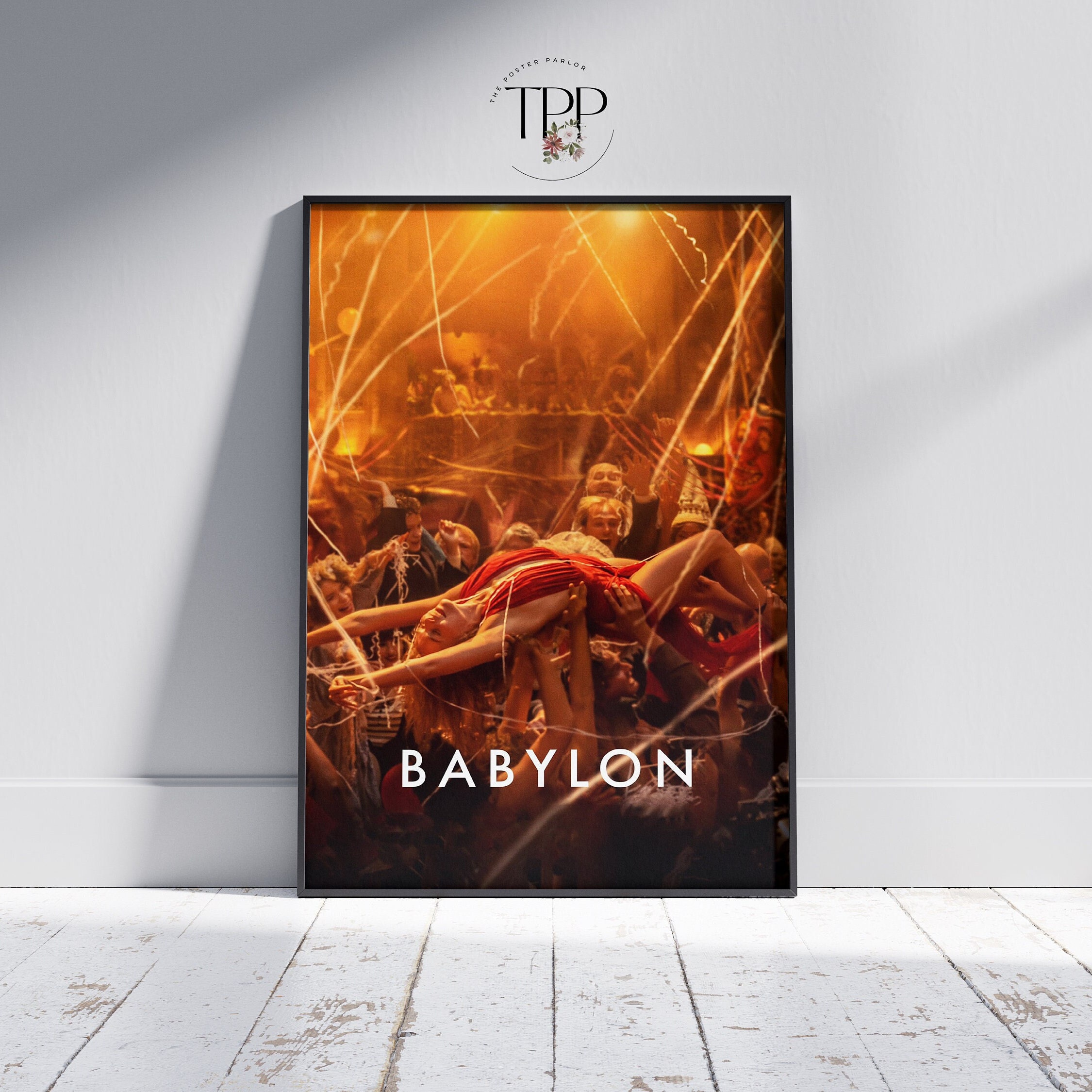 Babylon Poster, Margot Robbie Wall Art, Drama Film Decor, Fine Art ...