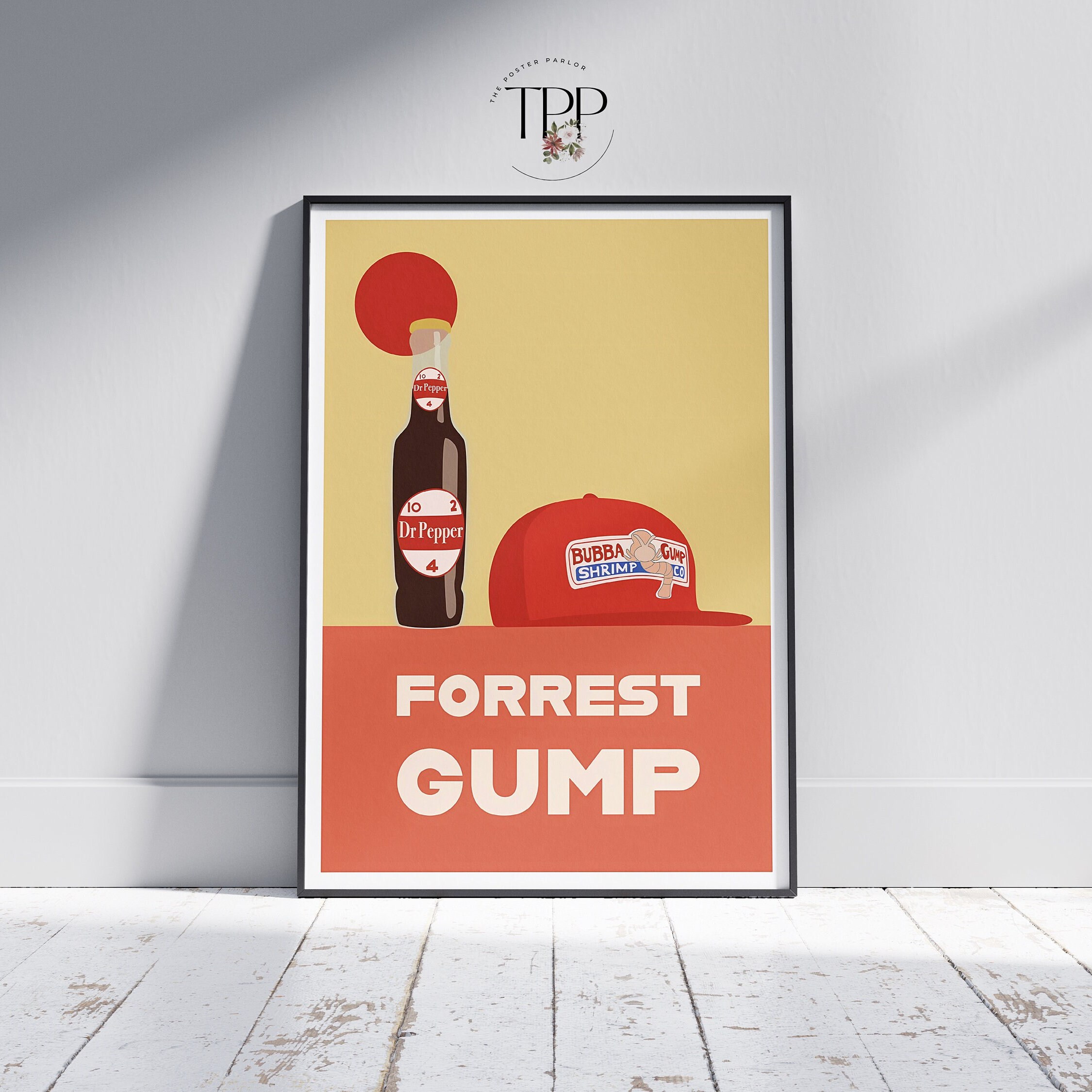 Forrest Gump Movie Poster Retro Hollywood Cinema Wall Art - Etsy