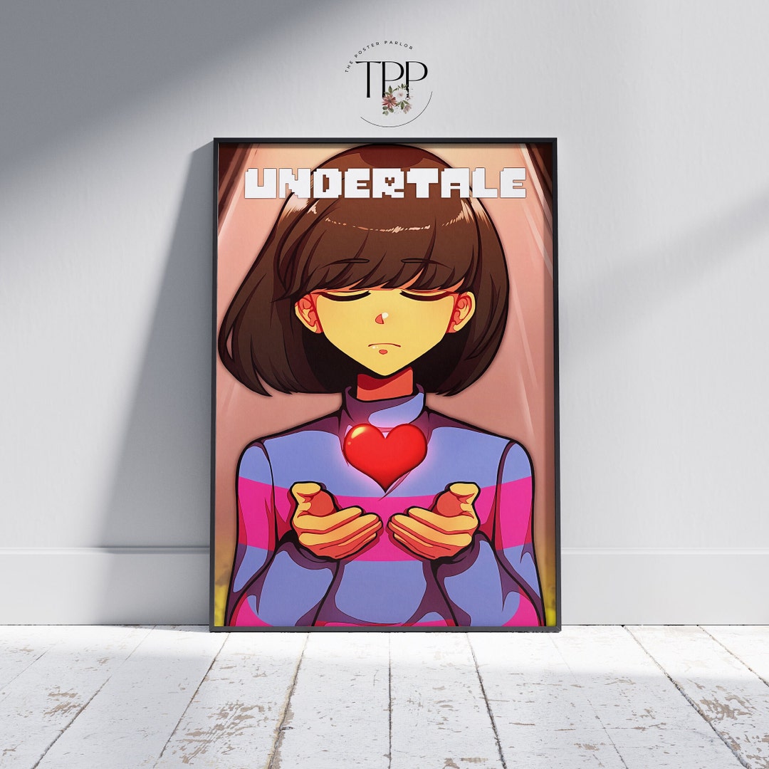 Undertale Game Poster: Pixel Art RPG Print - Etsy