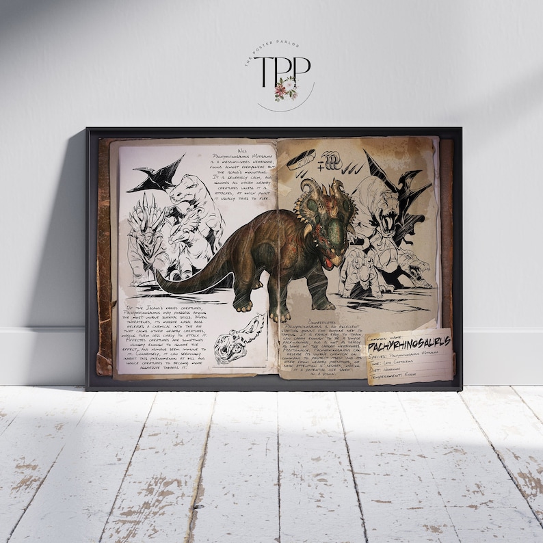 Exclusive Ark Survival Evolved Poster, Dossiers Game Art, Unique Decor ...
