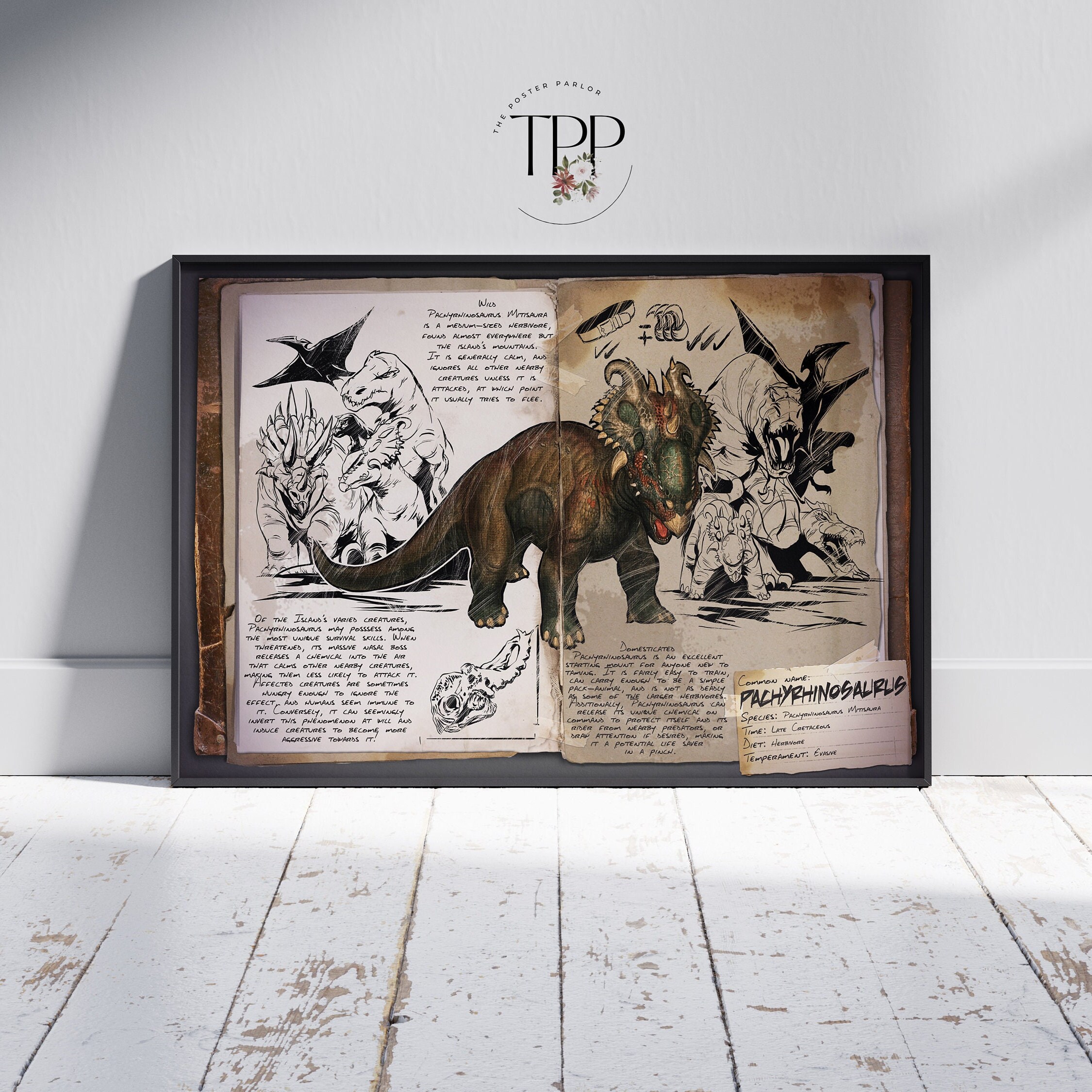 Exclusive Ark Survival Evolved Poster, Dossiers Game Art, Unique Decor ...