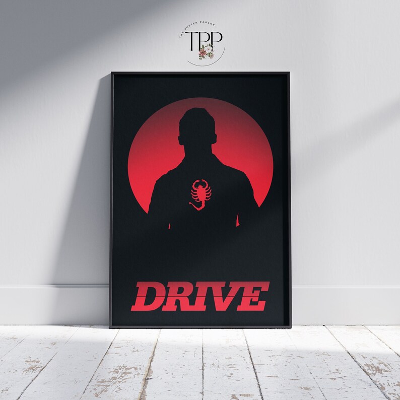 Drive Movie Poster: Ryan Gosling Film, Minimalist Wall Art - Etsy