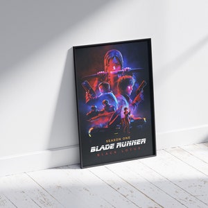 Blade Runner Black Lotus Poster: TV Series Fine Art Print - Etsy