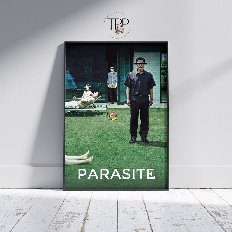 Parasite Movie Poster, Song Kang-ho Wall Art, Unique Home Cinema Decor ...